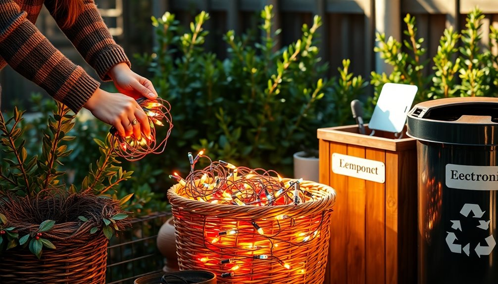How to Dispose of Christmas Lights Sustainably - Ecomasteryproject