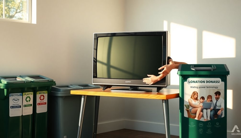 How to Properly Recycle or Donate an Old TV - Ecomasteryproject