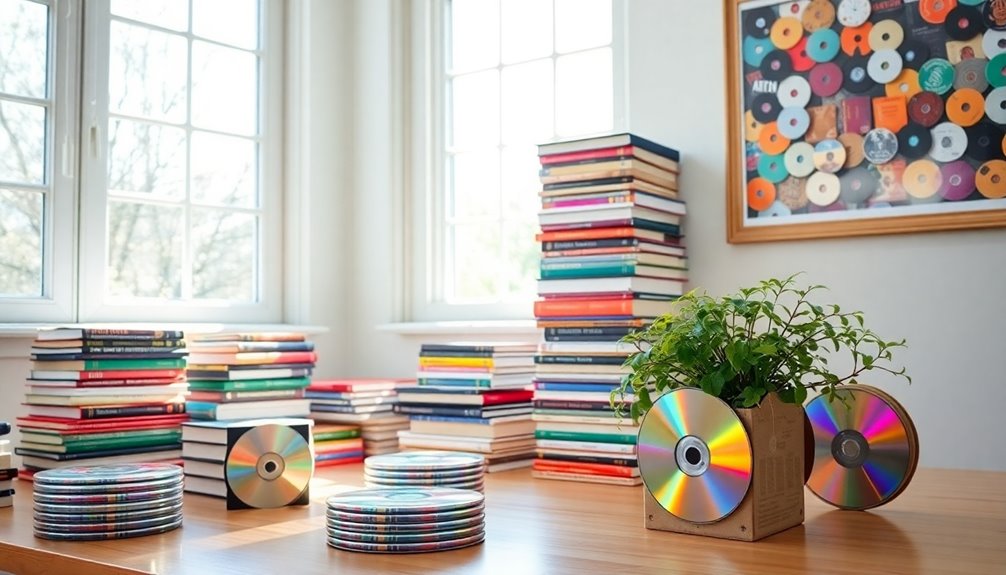 Creative Ways to Reuse Old College Textbooks and CDs - Ecomasteryproject